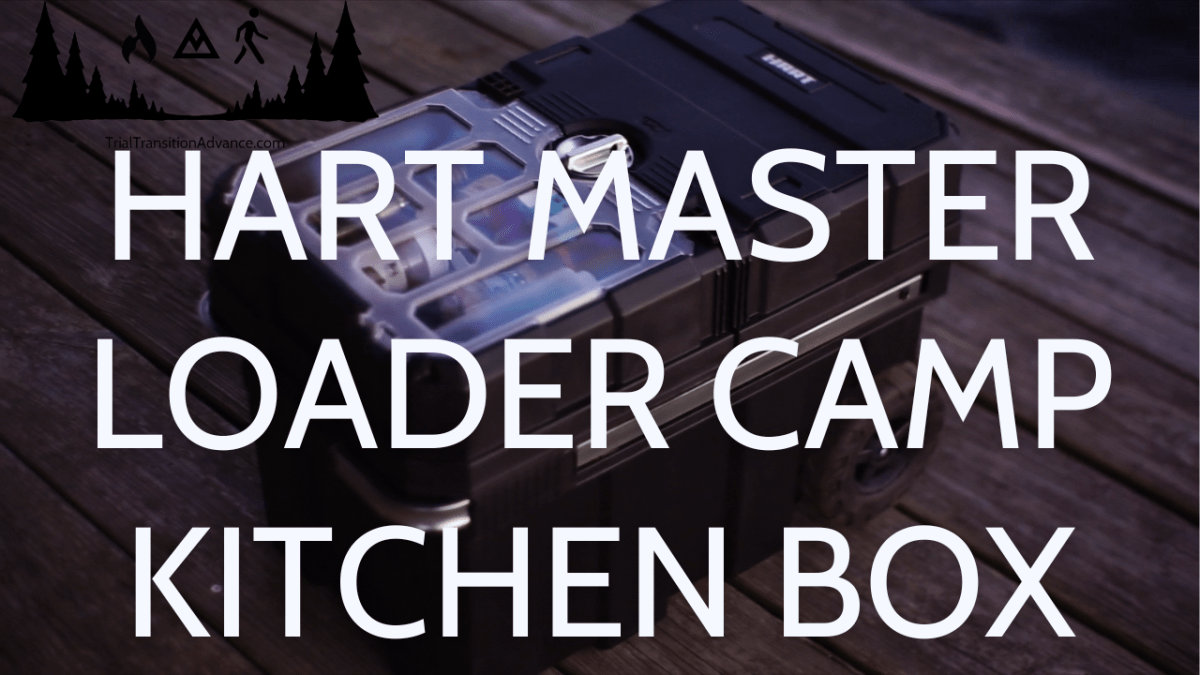 Hart Master loader Camp Kitchen Setup
